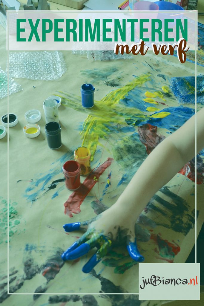 verven met kleuters Archives - JufBianca.nl