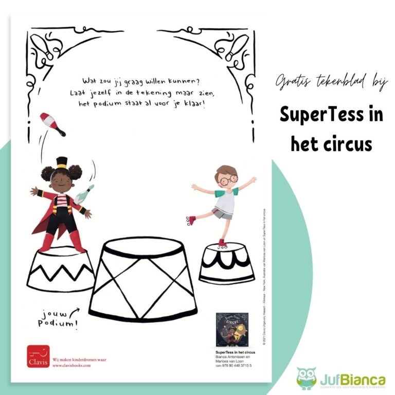 SuperTess in het circus - prentenboek over oefenen en doorzetten ...